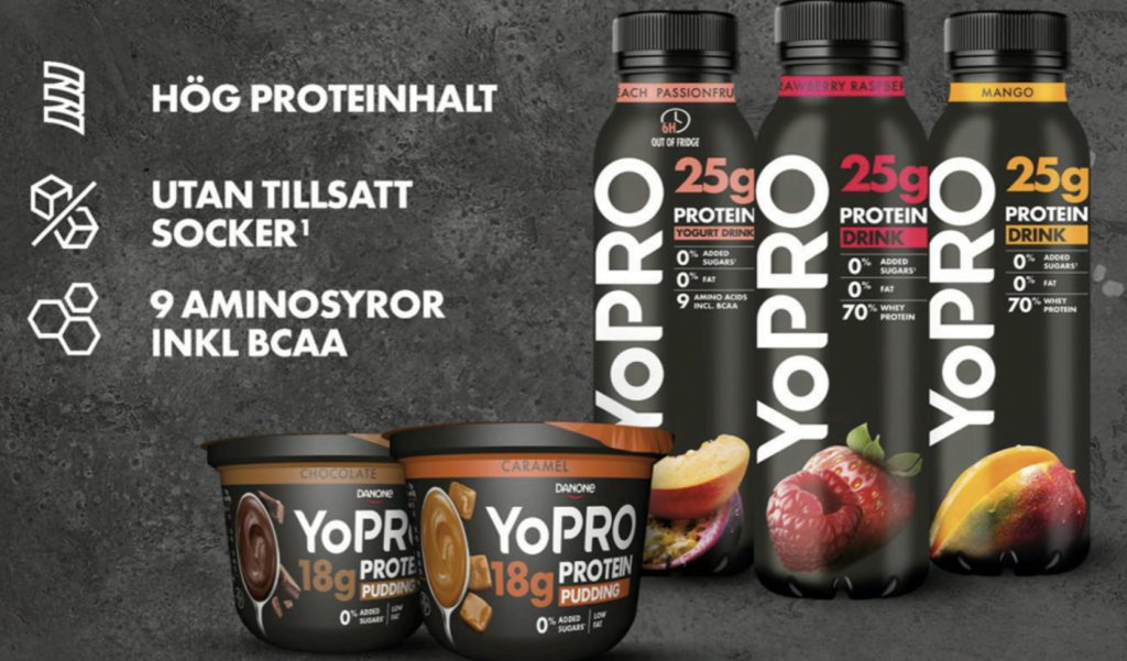 Nya YoPRO – för passion och protein vid din träning - Sporthälsa