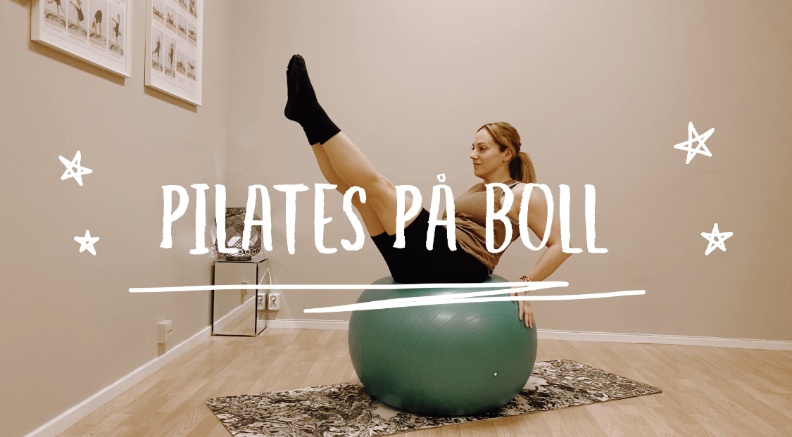 4 utmanande övningar med Pilatesboll - Gianna Stevanovic