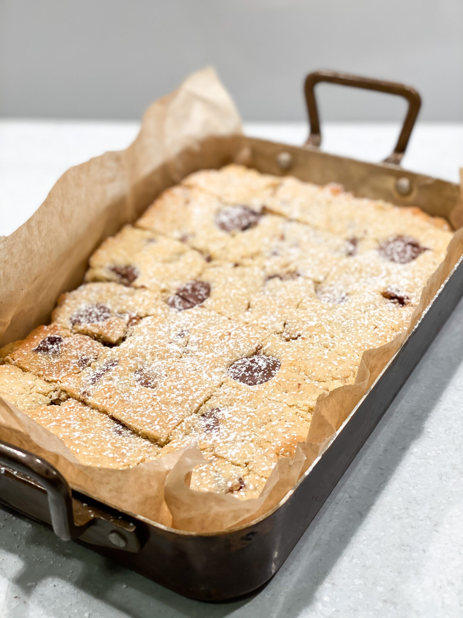 Sockerfri chocolate chip cookie med salt karamell - Skippa Sockret