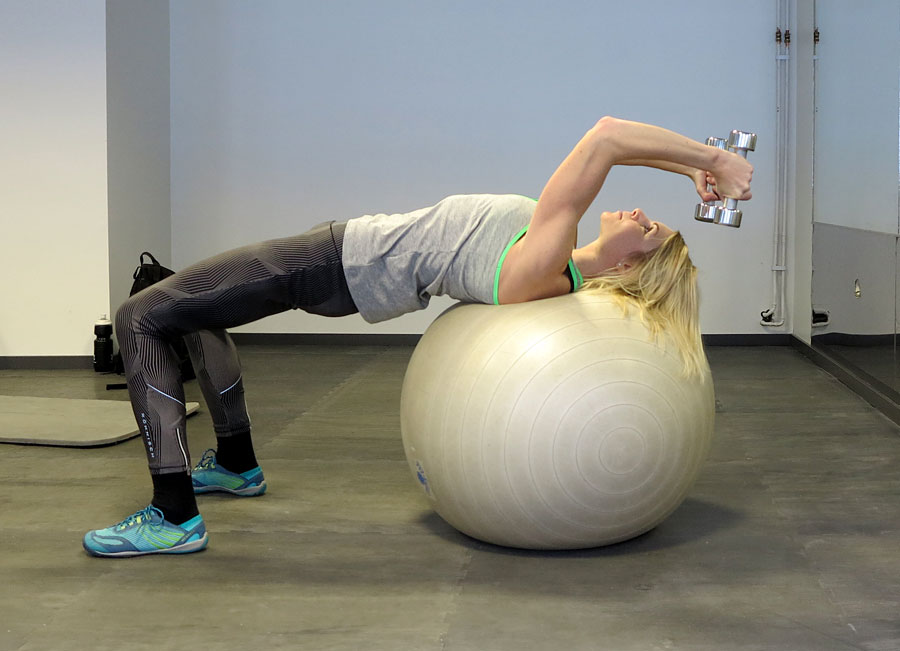 Pilatesboll - övningstips - Anna Jonasson - Trend o träning