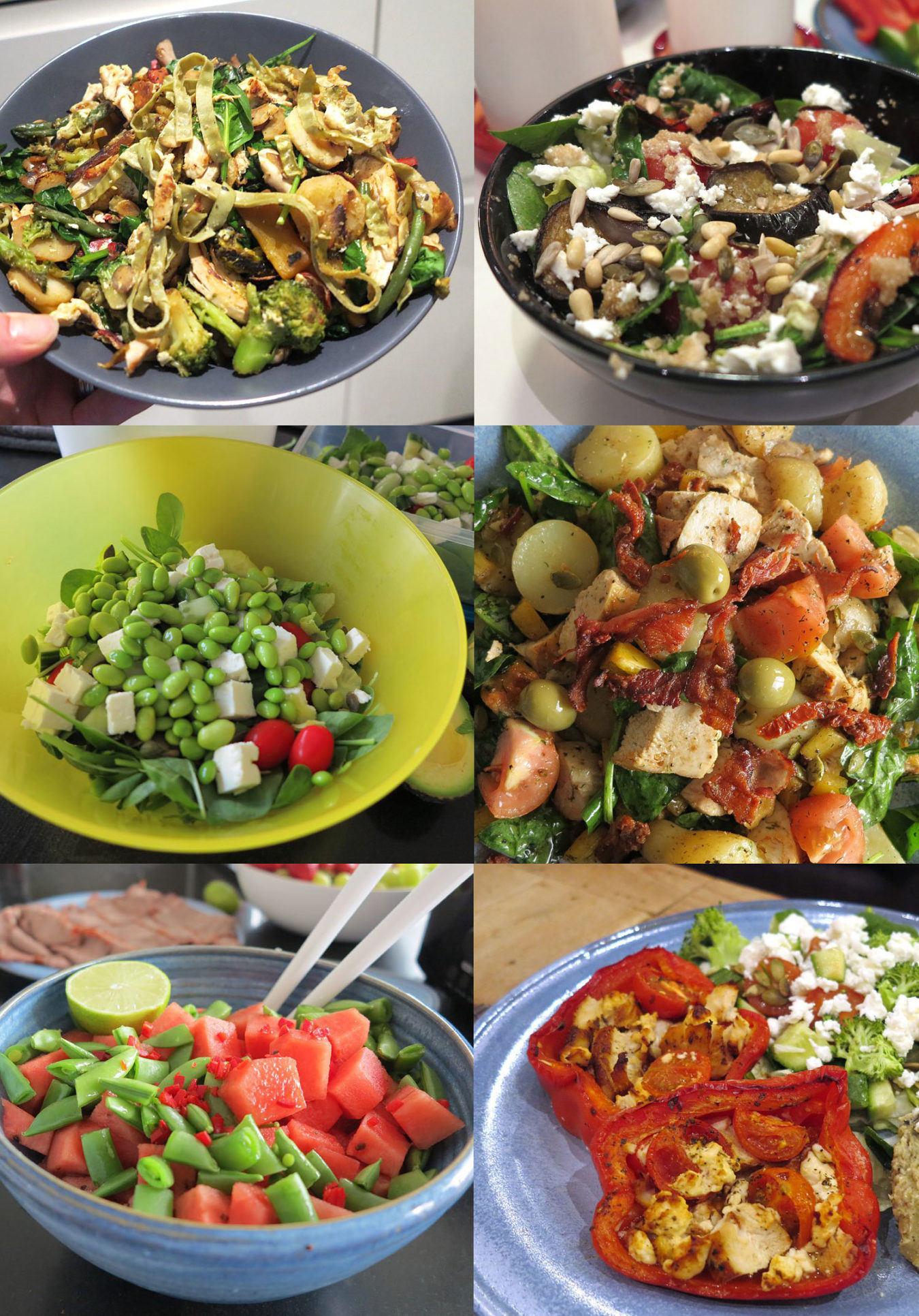 Goda grilltillbehör - sallader, sås och röror