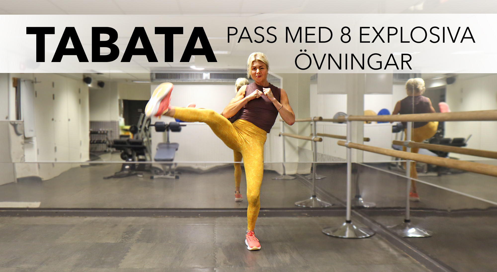 JUMP! Tabatapass med 8 explosiva övningar - Anna Jonasson - Trend o träning