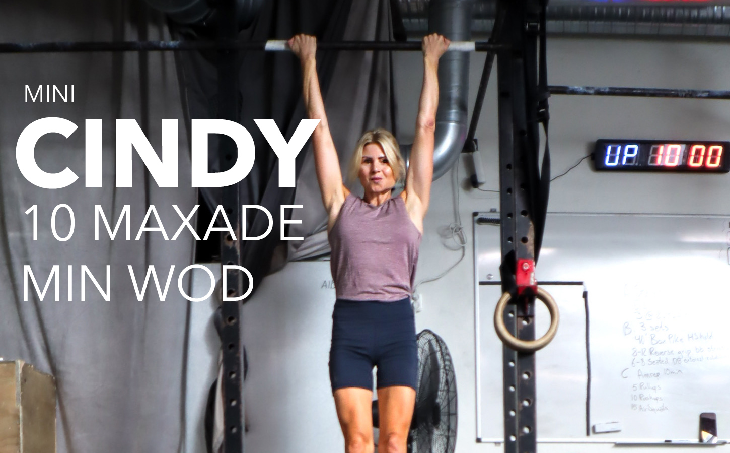 Hello "mini" Cindy – 10 maxade minuters wod för hela din kropp - Anna ...