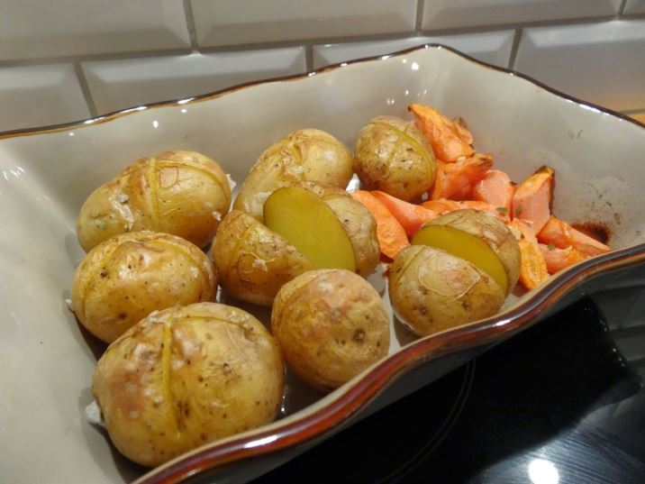 Bakad potatis i miniformat - middagstips - KarinAxelsson.se Blogg