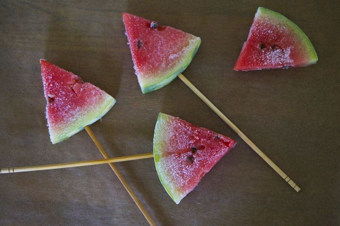 Vattenmelon glass - recept på isglass av vattenmelon